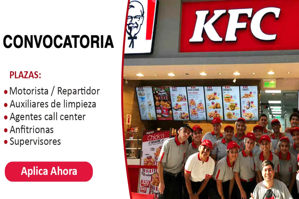 Desarrolla Tu Potencial en KFC: Oportunidades de Empleo